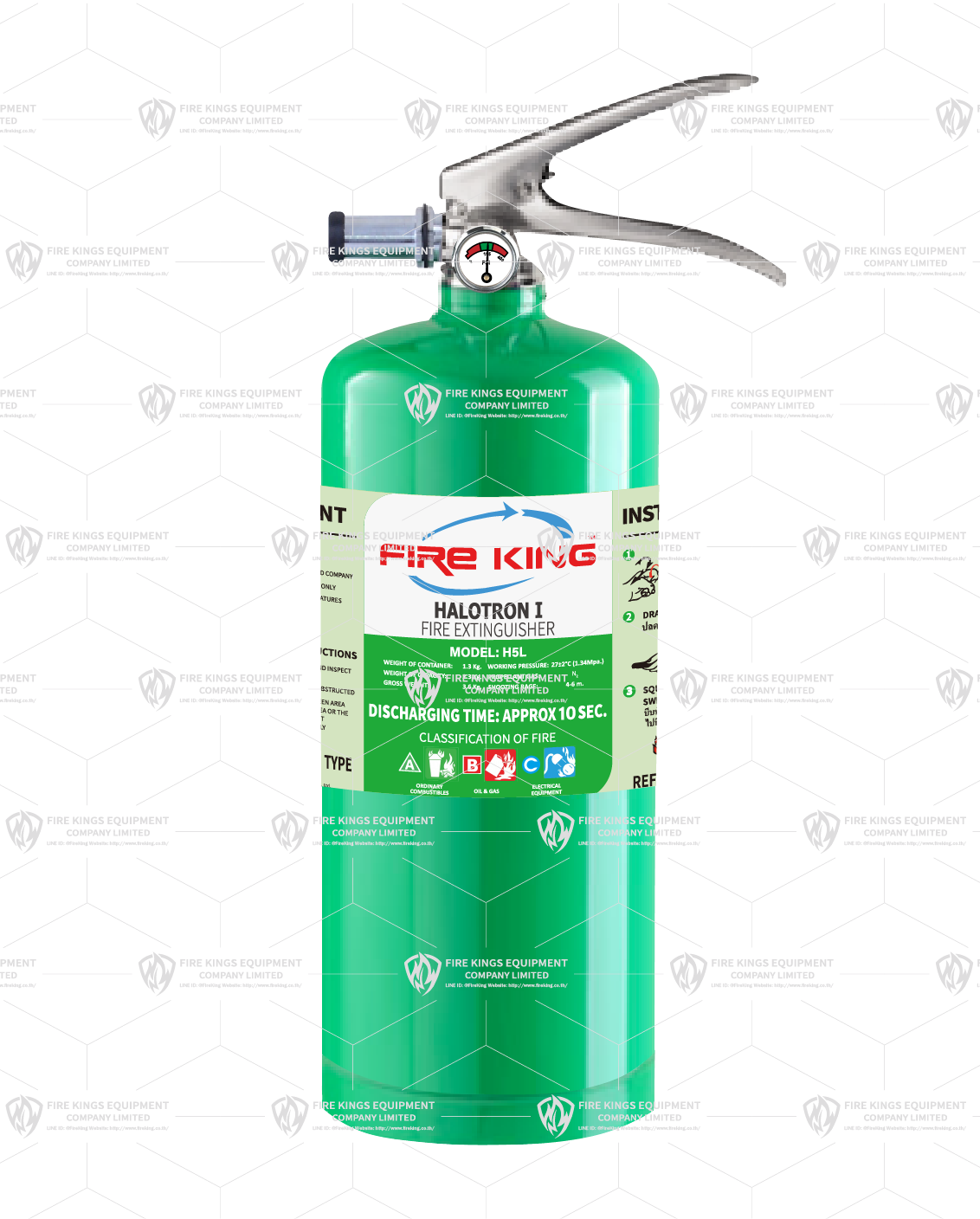 Halotron I Extinguisher_Official Website | Fire Kings Equipment Co.,Ltd.