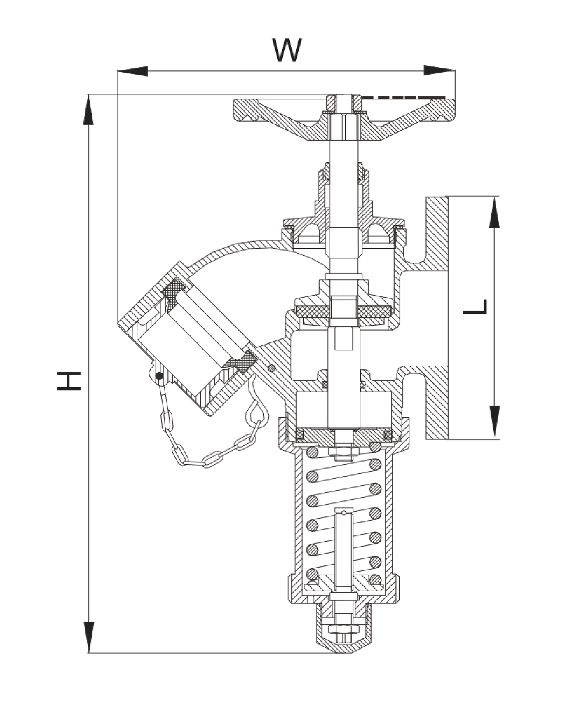 Flanged Pressure Regulating Landing Valve - F29_Official Website | Fire ...